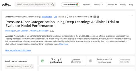 Pressure Ulcer Categorisation Using Deep Learning A Clinical Trial To Evaluate Model