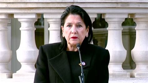 თბილისი და მოსკოვი ერთ ენაზე საუბრობენ მეორე ფრონტის თემაზე სალომე ზურაბიშვილი Batumelebi