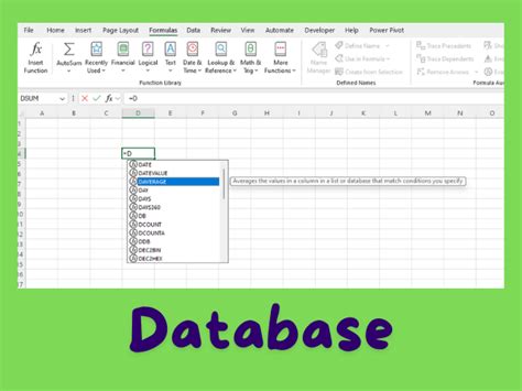 Mastering Excel Functions For Accounting A Deep Dive Into Database Logical Date And Time