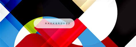 기하학적 인 사각형 배너를 추상화합니다 브로슈어 또는 전단지 프레 젠 테이 션 및 웹 디자인 레이아웃에 대 한 벡터 일러스트