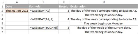 Excel Date Functions Formula Examples Of Date Today Etc