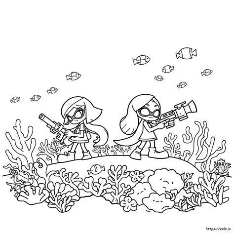 Splatoon Coloring