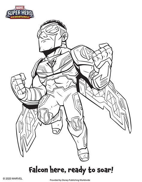 Marvel Superheroes Coloring Pages