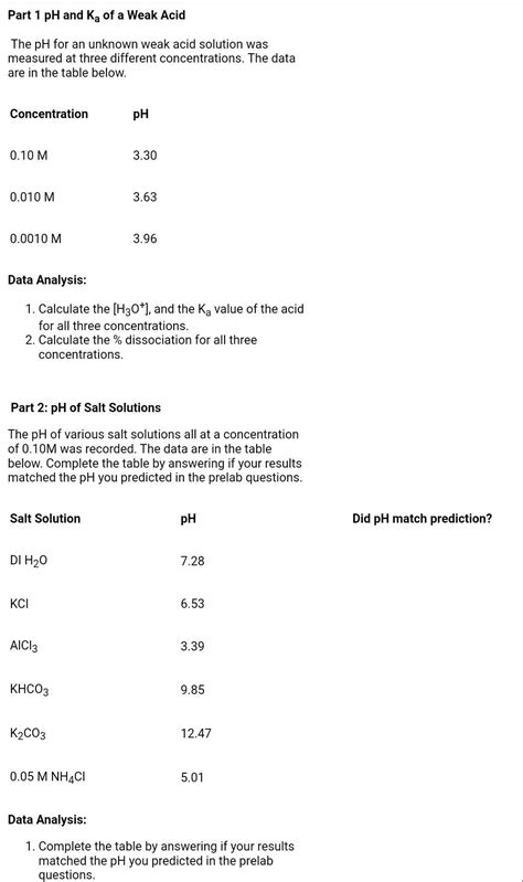 Solved Data Analysis 1 Complete The Table By Answering