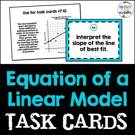 Analyzing Scatter Plots Task Cards 8sp3