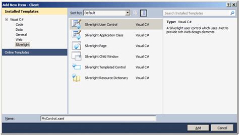 How To Telerik Silverlight Components In Microsoft Lightswi