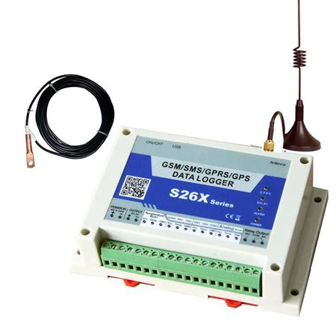 GSM Data Logger Temperature AC DC Power Status Monitoring Alarm Record System With Temperature