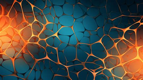 Abstract Voronoi Lines A Mesmerizing Mesh Pattern Texture Background