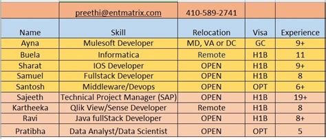 Preethi Ch On Linkedin Consultants Sales Developer Email Devops
