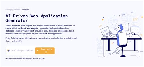 Top 8 AI Web App Generators Based On Research Data Flatlogic Blog