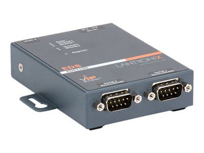 Lantronix Device Server EDS2100 2 Port Secure RS232 422 485 Serial To IP Ethernet Gateway