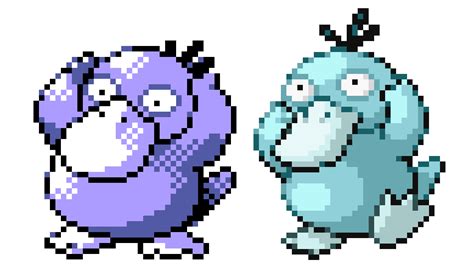 Shiny Psyduck Sprite