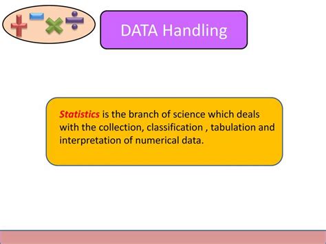 Data Handling Powerpoint Slides Learnpick India