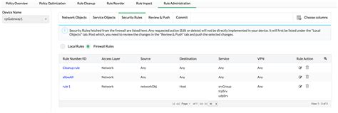Firewall Rule Administration Tool Configure Firewall Rules