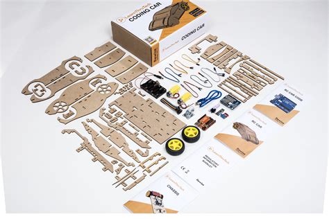 Learnthrutech Remote Control Coding Car Stem Kit Oz Robotics