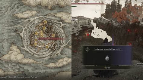 Elden Ring All Smithing And Somber Smithing Stone Bell Bearing Locations