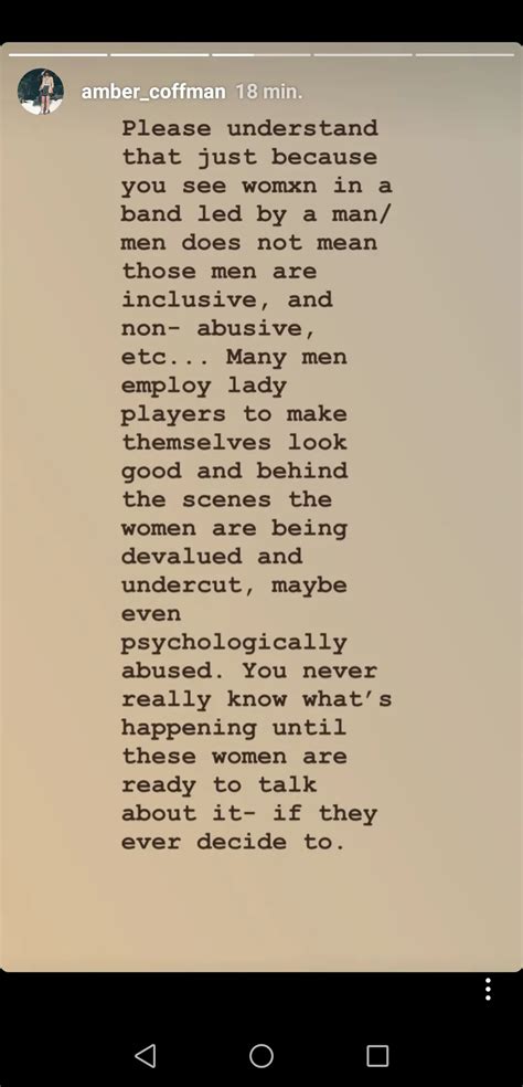 Im Still Wondering About What Happened When Amber Was Let Go Of The Band Without Knowing Until