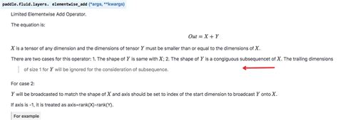 Api Doc Problems Of Elementwiseadd Elementwisediv Elementwisesub Elementwisemul