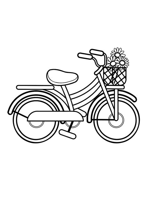 40 Bicycle Coloring Pages Free Printable Pdf And Online Coloring