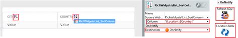 How To Enable Dynamic Sorting In A Table Fed By A Sql Query