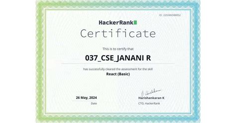 i m thrilled to share that i ve earned my reactjs skill certification