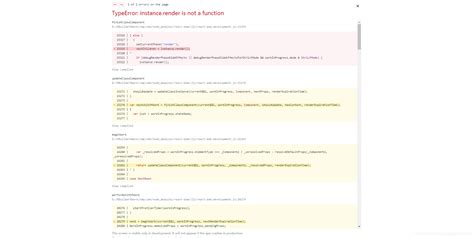 Typeerror Instancerender Is Not A Functionthisrendercomponent Is