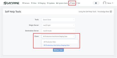 Cloning One Entire Server To Another Gridpane