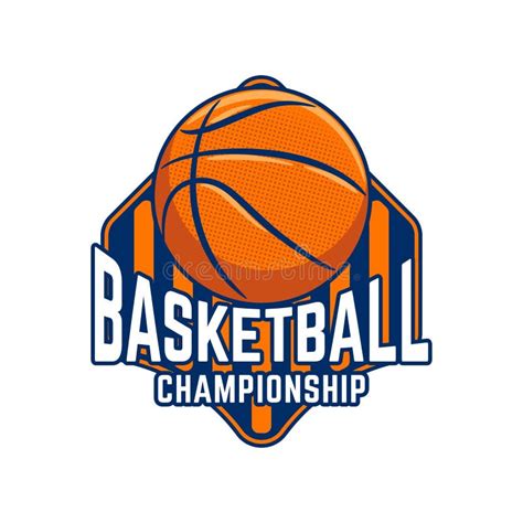 Basketball Club Logo Basketball Sport Club Emblem Basketball Team