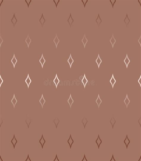Seamless Texture Geometric Rhombus Pattern Rose Gold Tile Glitter