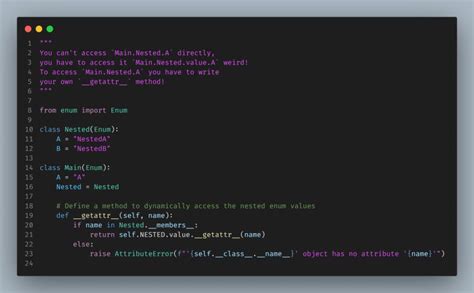 Farhad Hossain On Linkedin Python Nestedenums Programming