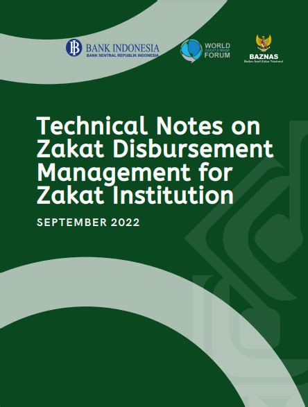 Technical Notes On Zakat Disbursement Management For Zakat Institution