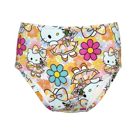 Defioc Sanrio Pattern Girls Underwearstretch Cotton Panties For Girls
