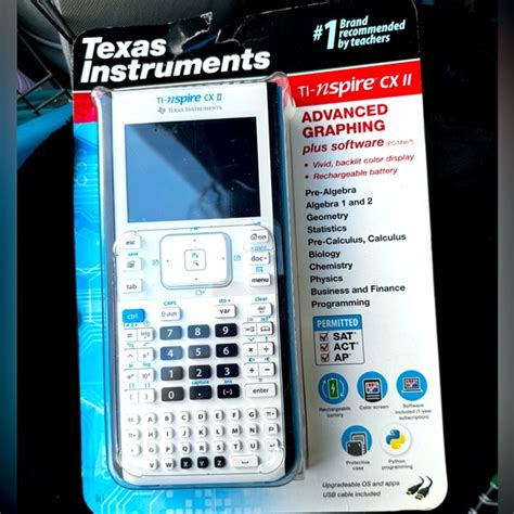 Texas Instruments Other Texas Instrument Nspire Cx Ii Graphing Calculator Poshmark