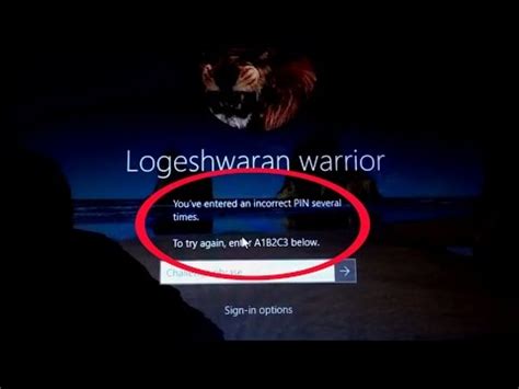 Logeshwaran Org How To Lock Your Computer After Certain Login Attempts In Windows 10