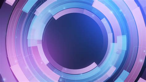 Futuristic Circular Geometric Digital Art 46771739 Stock Video At Vecteezy