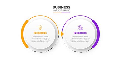얇은 라인 인포 그래픽 템플릿 2 가지 옵션이있는 비즈니스 개념 단계 또는 프로세스 0명에 대한 스톡 벡터 아트 및 기타 이미지 0명 개념 개념과 주제 Istock