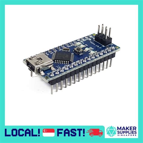 Nano Atmega328p Compatible For Arduino Ft232rl Soldered Ft232 Microcontroller Shopee Malaysia
