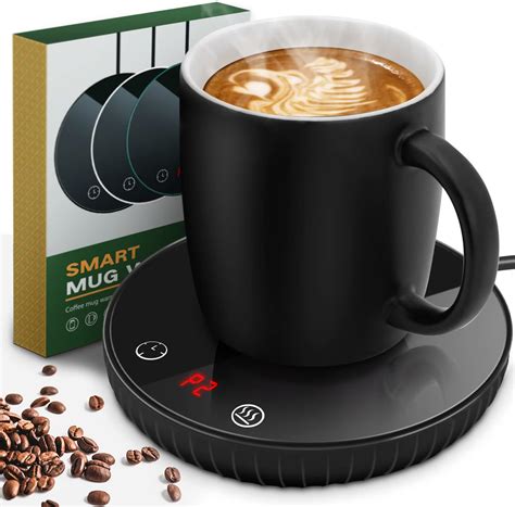 Coffee Mug Warmer Candle Warmer With Auto Shut Off And 2 Temp Settings And 12 Hour