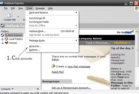 How To Configure POP3 Accounts In OUTLOOK EXPRESS