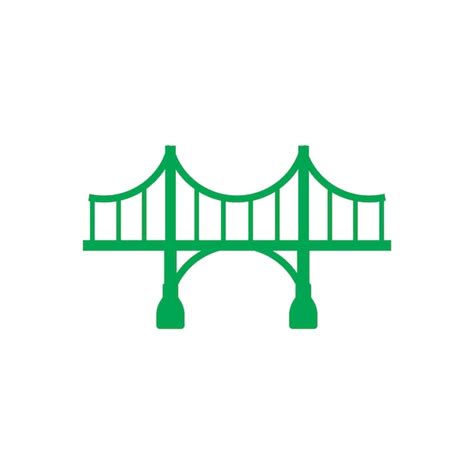 Premium Vector Bridge Icon Vector Design Templates