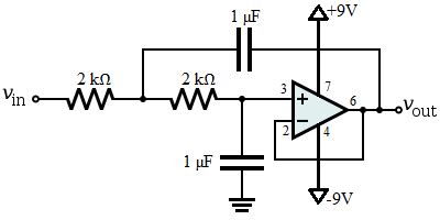 Schematic Of Active Low Pass Filter Download Scientific Diagram