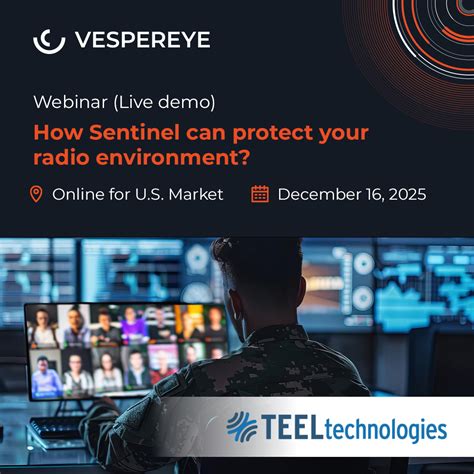 Exclusive Sentinel Area Webinar Live Demo With Teel Technologies