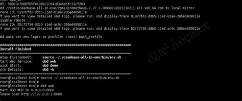 Ob内网环境安装部署，obd启动后，从浏览器访问不了odb Web业务，应该怎么解决 Oceanbase 技术问题 社区问答