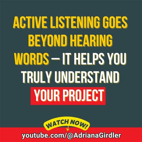 Active Listening Skills For Project Management Pros Cornerstone Dynamics