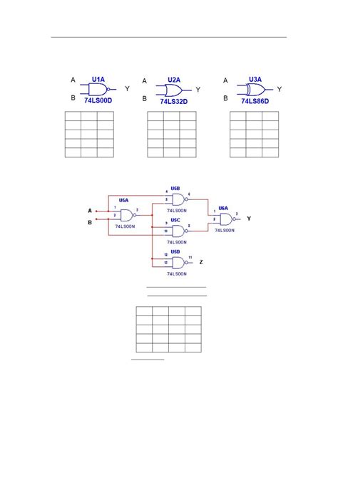 数字逻辑实验：内含实验报告，和所用实验软件，还有实验电路图，其中包括七个实验实验报告中的各个实验的答案都已填好！！！数字逻辑电路实验74ls151逻辑函数表达式资源 Csdn文库