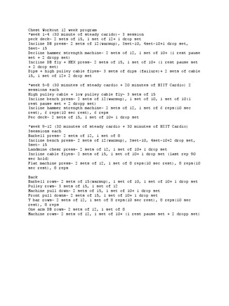 12 Week Program Pdf