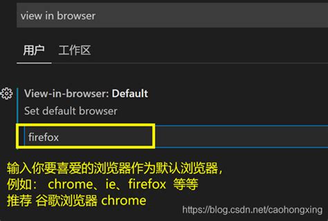 Html5开发环境搭建 Vscode安装与配置vscode配置html5开发环境 Csdn博客