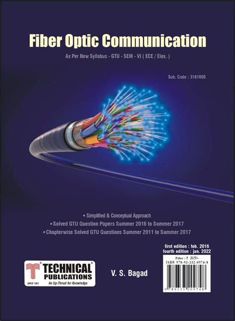 Fiber Optic Communication For Gtu 18 Course Vi Elexeceprof Elec