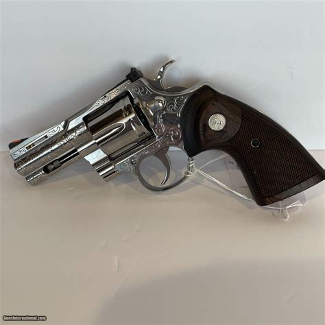 COLT PYTHON SP WTS INCH CUSTOM HAND ENGRAVED NEW IN BOX