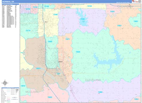 Okla Zip Code Map